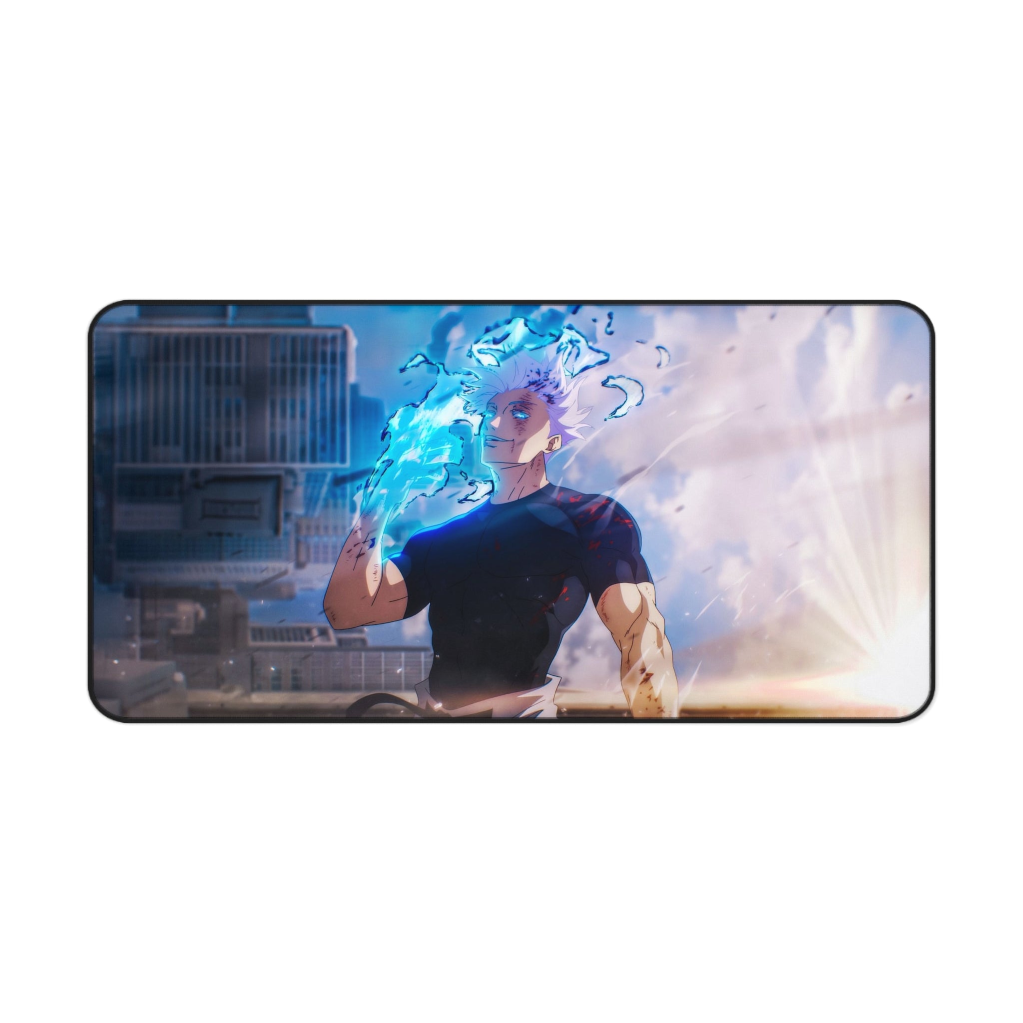 Injured Gojo [Jujutsu Kaisen] Mousepad – Signature Anime Designs